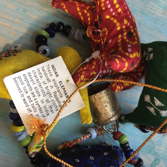 Cost Plus World Market | Accents | World Market Indian Elephants Bell ...